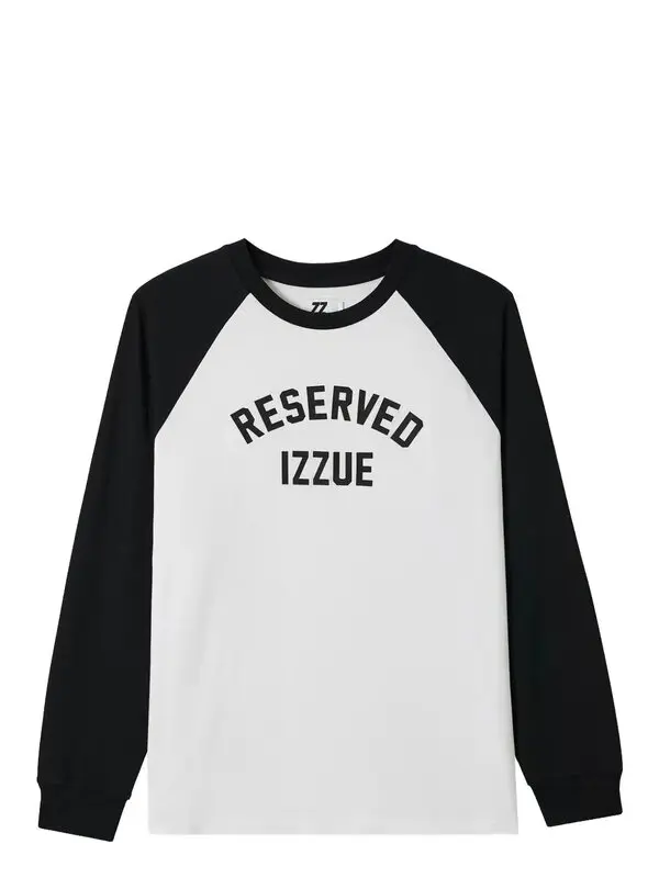 Izzue Long-sleeve Cotton T-shirt - White