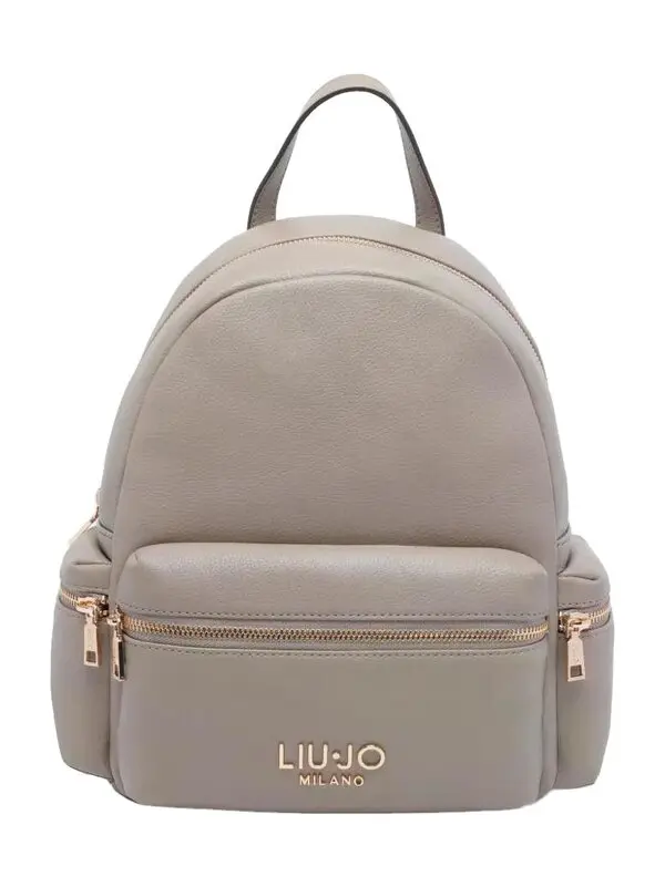 Liu Jo Logo Zip-fastening Backpack - Neutrals