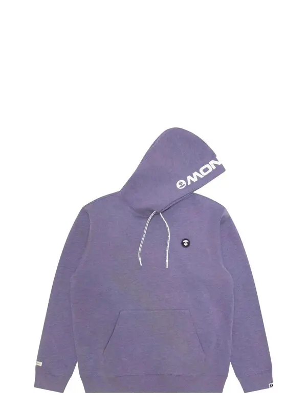 AAPE BY *A BATHING APE Logo Hoodie - Purple