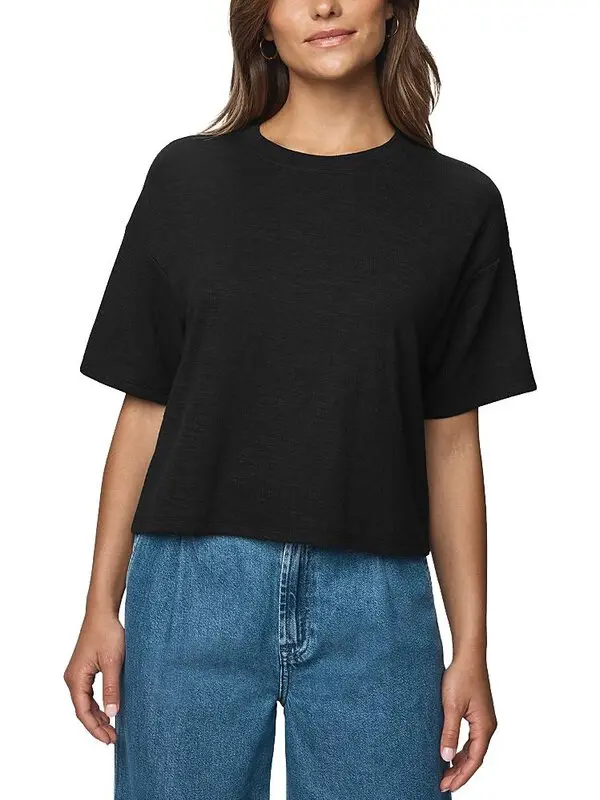 Splendid Callista Short Sleeve Tee - Black