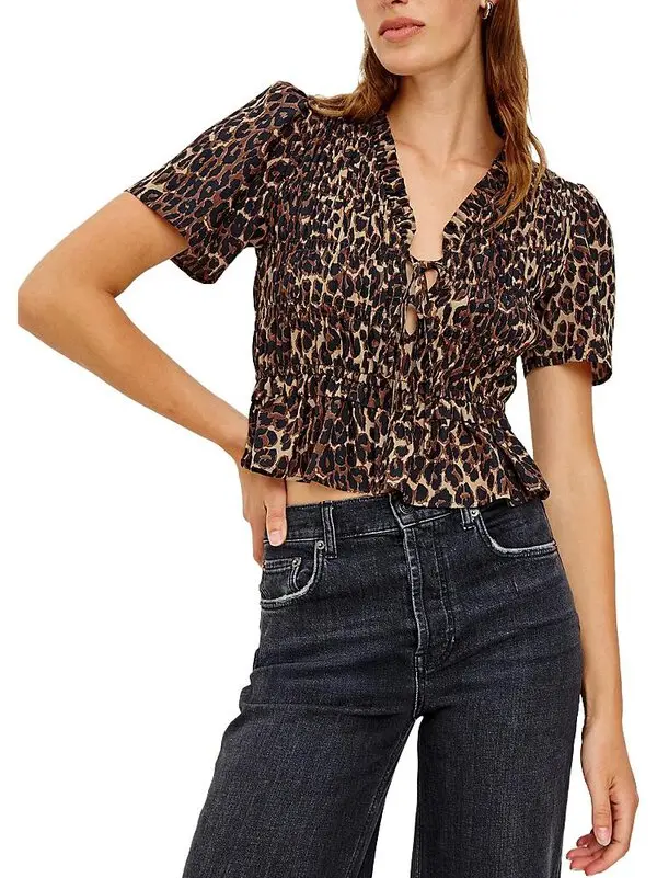 Rails Portia Top - Brown Nala