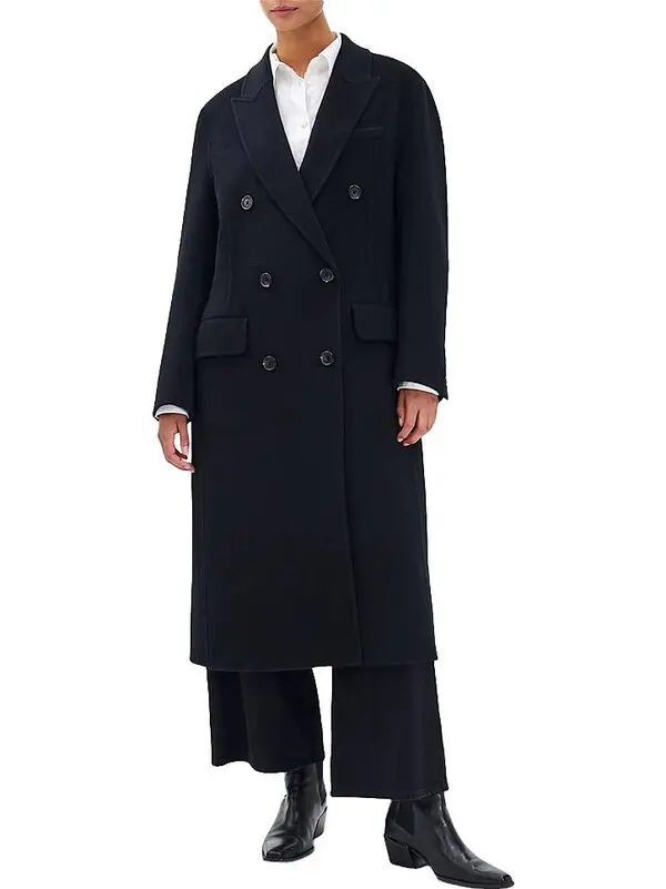 Rag & Bone Vasso Wool Coat - Black