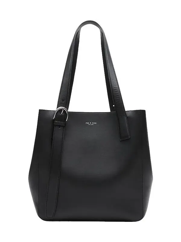 Rag & Bone Parker Leather Tote - Black
