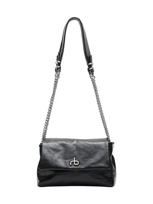 Rag & Bone Chelsea Small Flap Shoulder Bag - Black