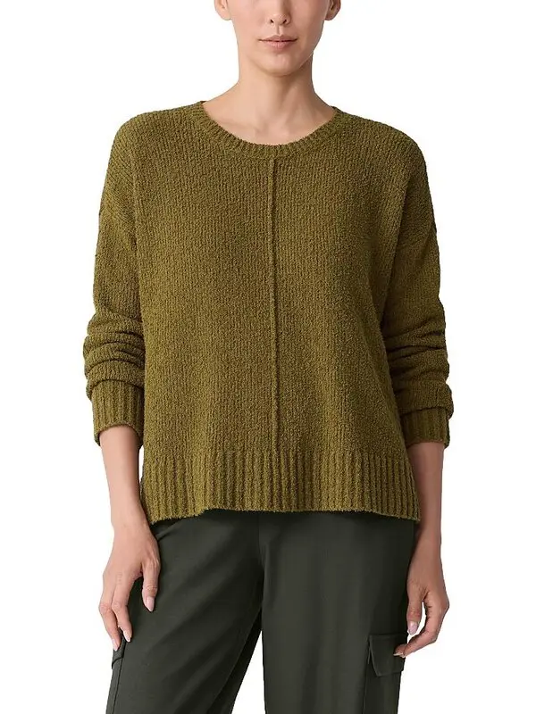 Eileen Fisher Crewneck Sweater - Moss