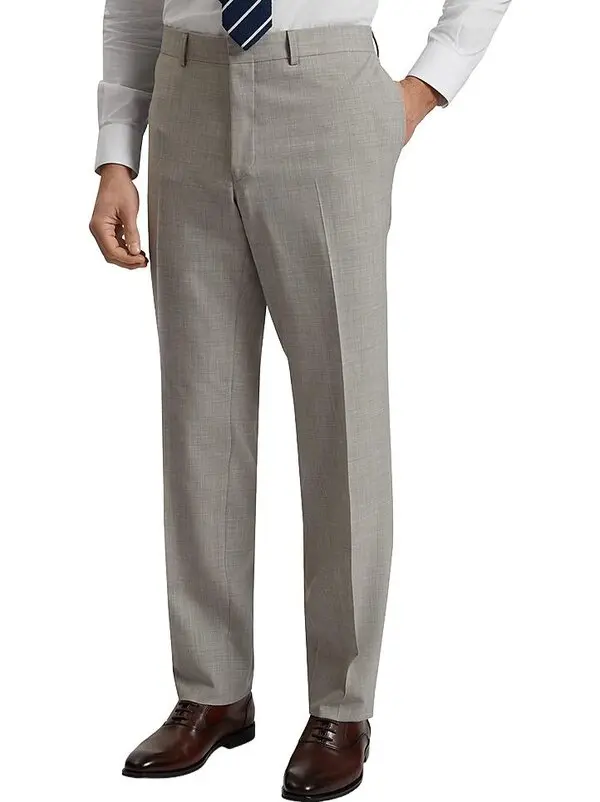 Ted Baker London Classic Wool Modern Fit Suit Pants - Light Pastel Grey