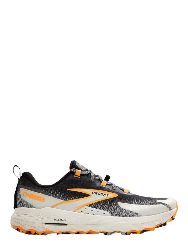 Brooks Cascadia 18 Athletic Sneakers - Black/blue Wash/orange