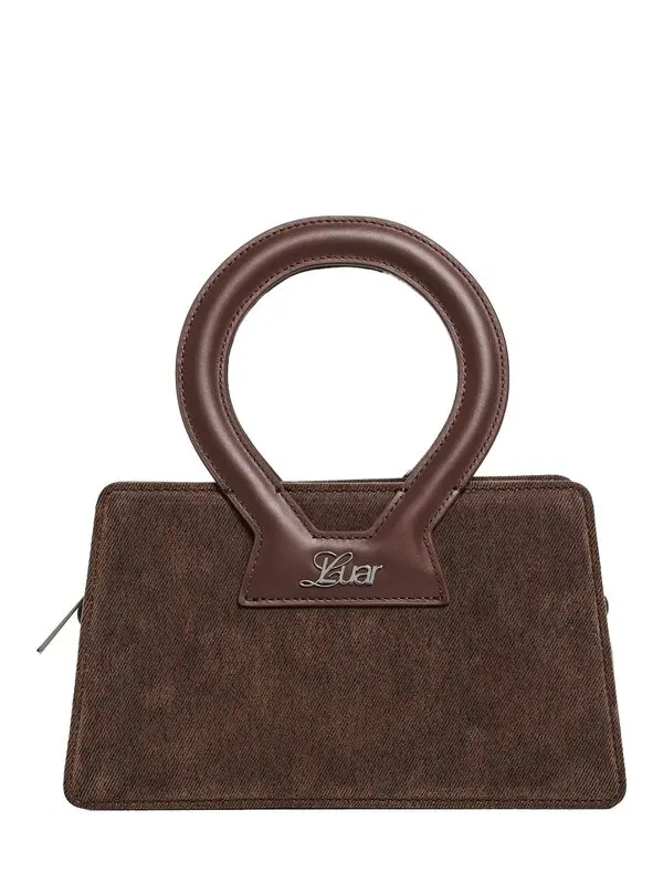 LUAR Ana Small Bag - Brown Denim Enzyme