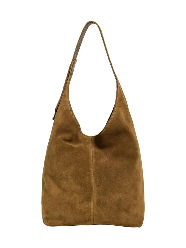 MAEDEN Monday Bag - Suede Coyote
