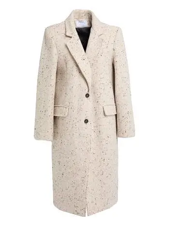 KAOS Flannel Single-breasted Coat - Grey