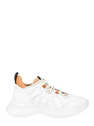 Hogan Leather Sneakers - White