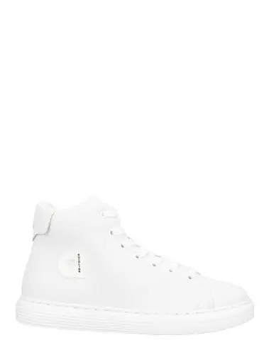 RUCOLINE Leather High-top Sneakers - White