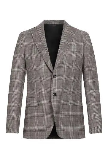TOMBOLINI Blazer Chocolate Size Virgin Wool - Brown