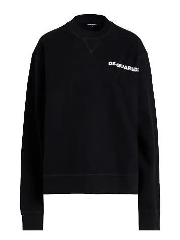 Dsquared2 Cotton-blend Sweatshirt With Logo - Black