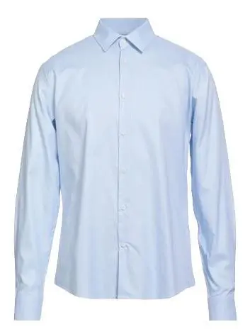 Sandro Shirt Azure Size Cotton - Blue