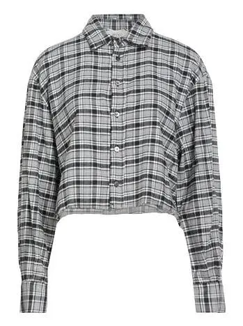 VICOLO Flannel Tartan Shirt - Grey