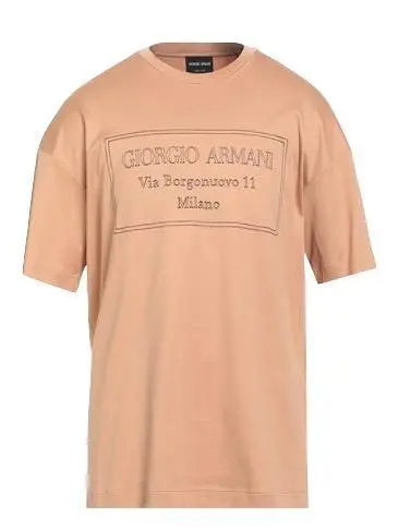 Giorgio Armani T-shirt Camel Size Cotton - Beige
