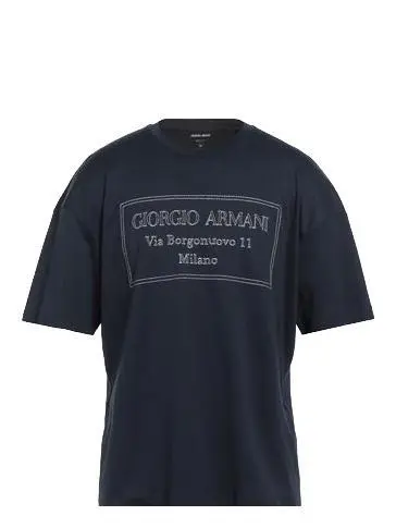 Giorgio Armani T-shirt Camel Size Cotton - Blue