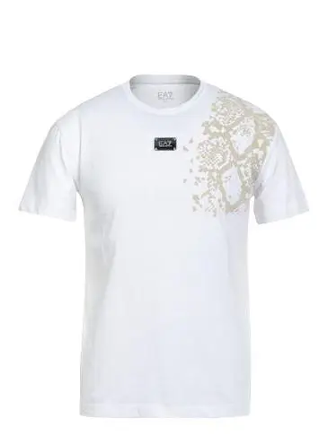 EA7 T-shirt Size Cotton - White