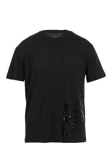 EA7 T-shirt Size Cotton - Black