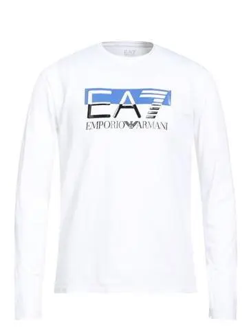 EA7 T-shirt Size Cotton, Elastane - White