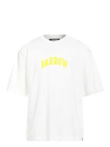 BARROW T-shirt Ivory Size Cotton - White