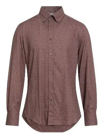 Brunello Cucinelli Shirt Rust Size Cotton - Red