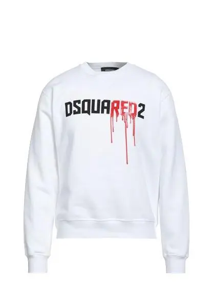 Dsquared2 Cotton-blend Fleece Sweatshirt - White