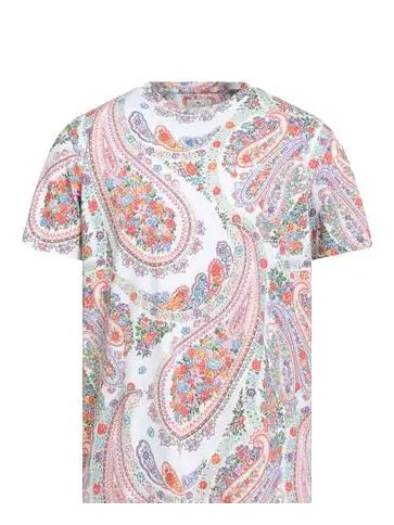 Etro T-shirt Charcoal Size Cotton - White