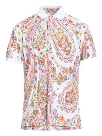 Etro Polo Shirt Size Cotton - White