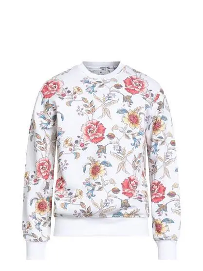 Etro Cotton-blend Floral-print Sweatshirt - White