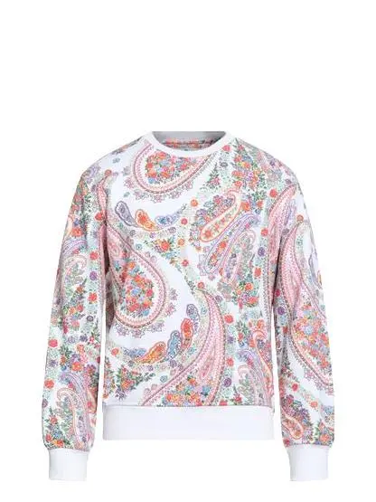 Etro Floral-print French Terry Sweatshirt - White