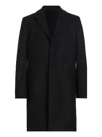 Zadig&Voltaire Flannel Single-breasted Coat - Black