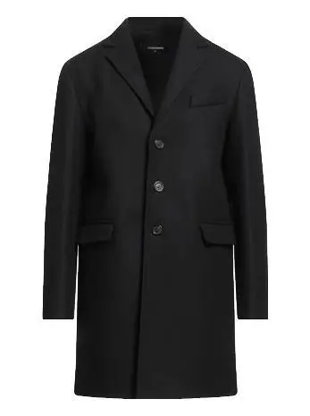 Dsquared2 Single-breasted Coat - Black