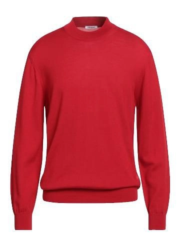 GIOFERRARI Merino Wool Mock Neck Sweater - Red