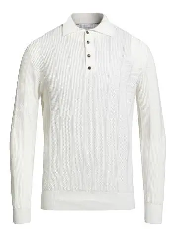 Brunello Cucinelli Cotton Sweater - White