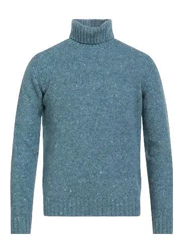 MOORER Turtleneck Sweater - Blue
