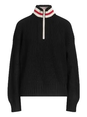 Brunello Cucinelli Cashmere Half-zip Sweater - Black