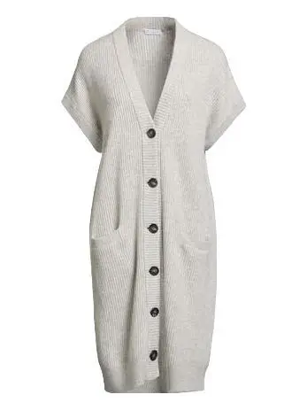 Brunello Cucinelli Cardigan In Light Cashmere - Grey
