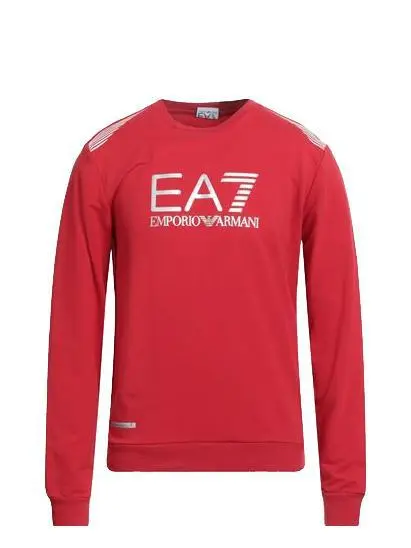 EA7 Cotton-blend Sweatshirt - Red