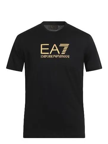 EA7 T-shirt Size Cotton - Black