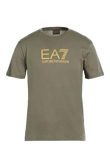 EA7 T-shirt Size Cotton - Green