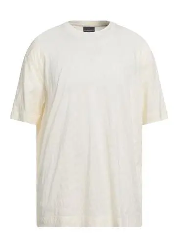 Emporio Armani T-shirt Ivory Size Cotton - White