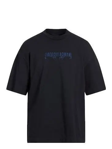 Emporio Armani T-shirt Dark Size Cotton - Blue