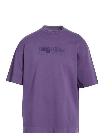 Emporio Armani T-shirt Dark Size Cotton - Purple