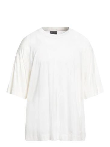 Emporio Armani T-shirt Size Lyocell, Cotton - Cream