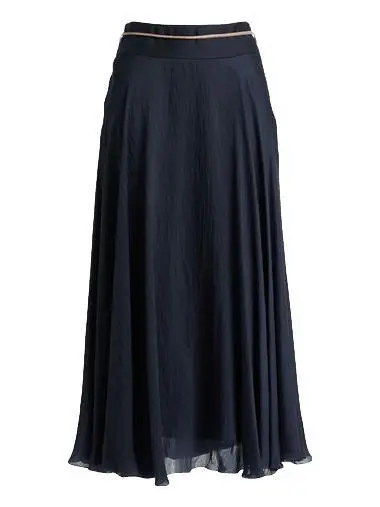 Peserico Maxi Flared Skirt - Blue