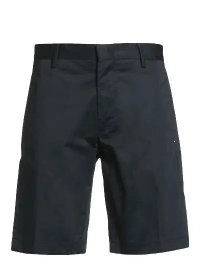 LIU •JO MAN Formal Solid Shorts - Blue