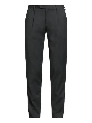 TOMBOLINI Tapered Leg Wool Blend Trousers - Grey