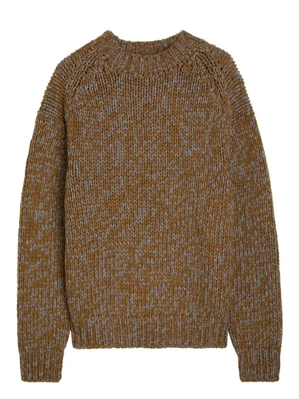 TOD'S Wool-blend Jumper - Brown
